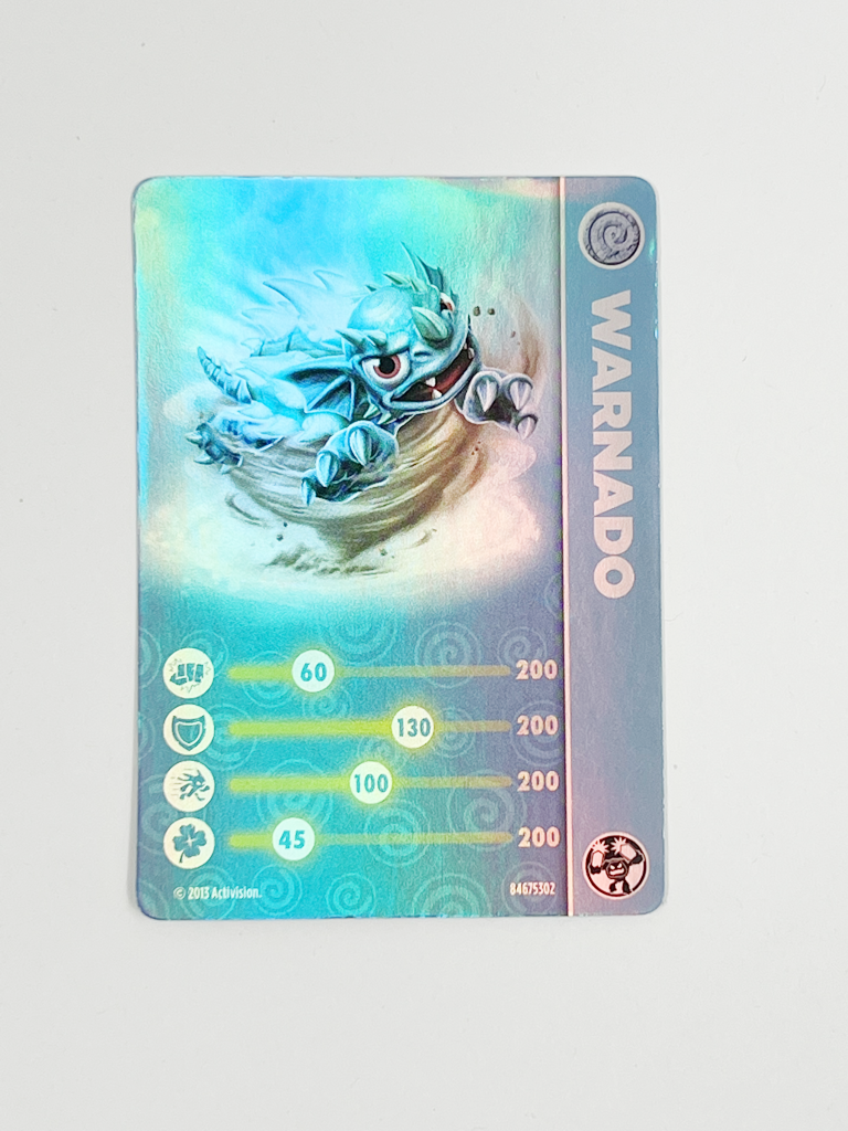 Warnado Lightcore (Stat Card) – Toys to Life